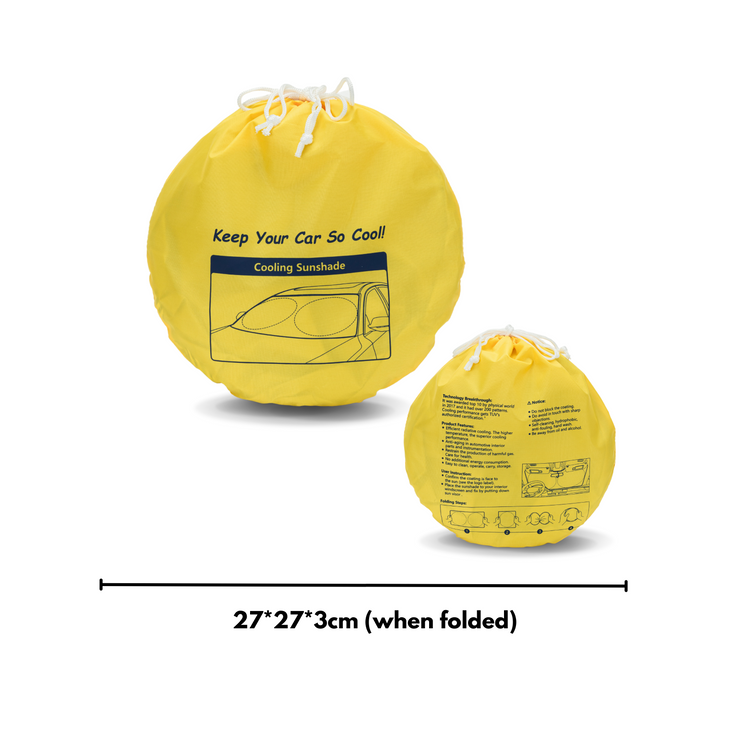 Windscreen Sun Shield Universal Fit Premium