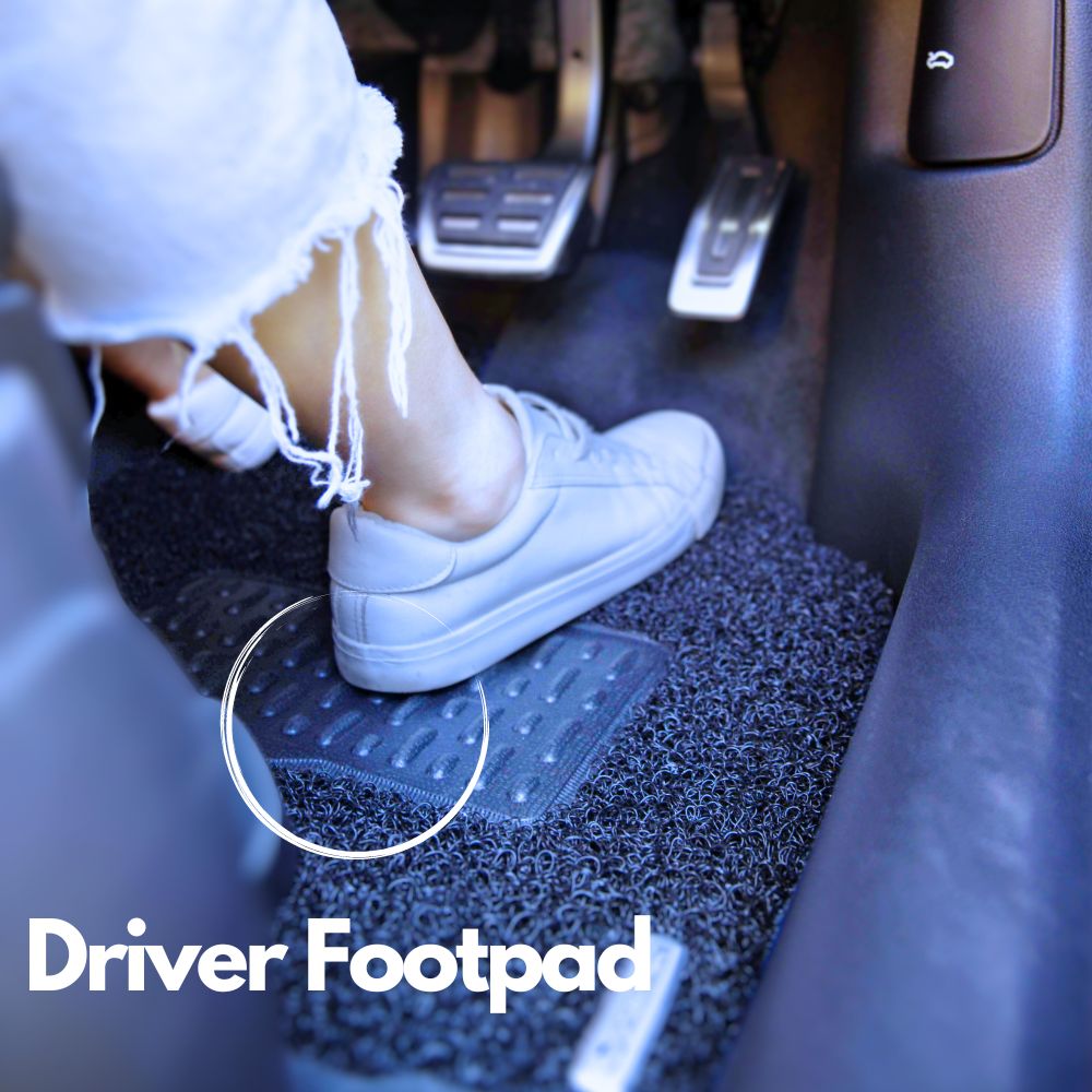 [Optional] Footpad and Velcro Tapes for Our Car Mats