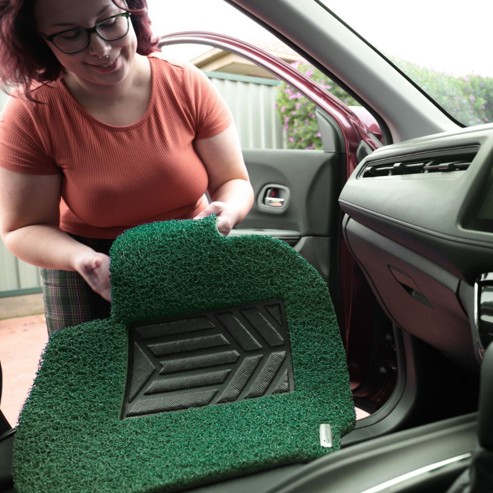 Forest Green Car Mats for Toyota RAV4, Tesla, Hyundai, Kia| CarMatsCulture
