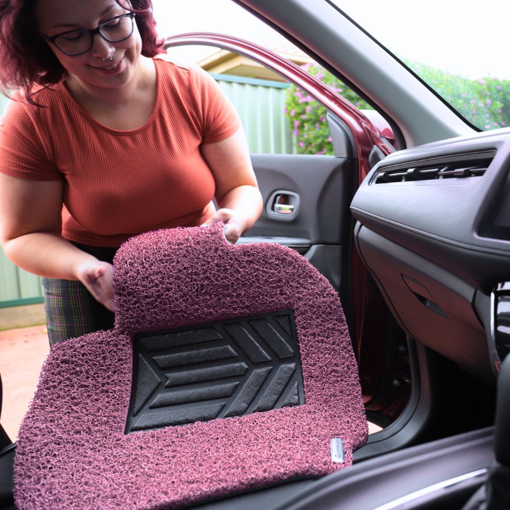 Buy Limited Edition Taffy Pink Car Mats - Exclusive Car Mats