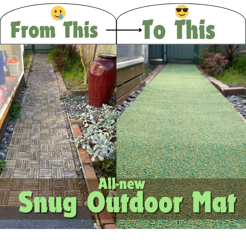 [Custom Size] Snug Outdoor Mats - Avocado Green